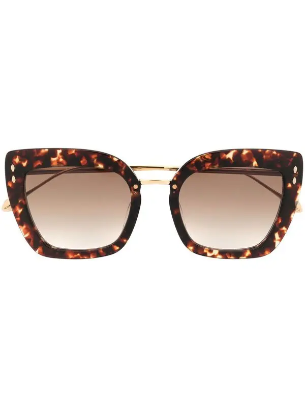 Isabel Marant Butterfly Sunglasses - Brown