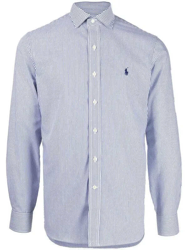 Polo Ralph Lauren Striped Logo-embroidered Shirt