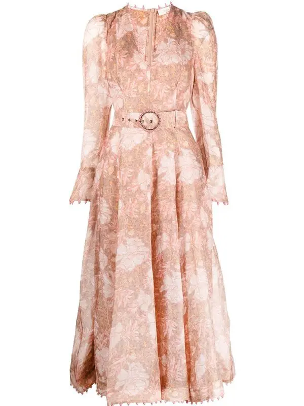 Zimmermann Kaleidoscope Midi Dress