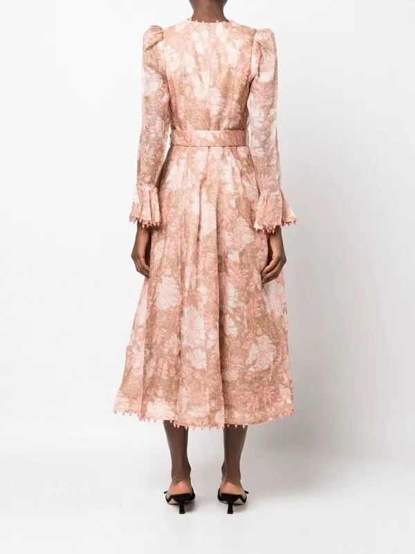 Zimmermann Kaleidoscope Midi Dress