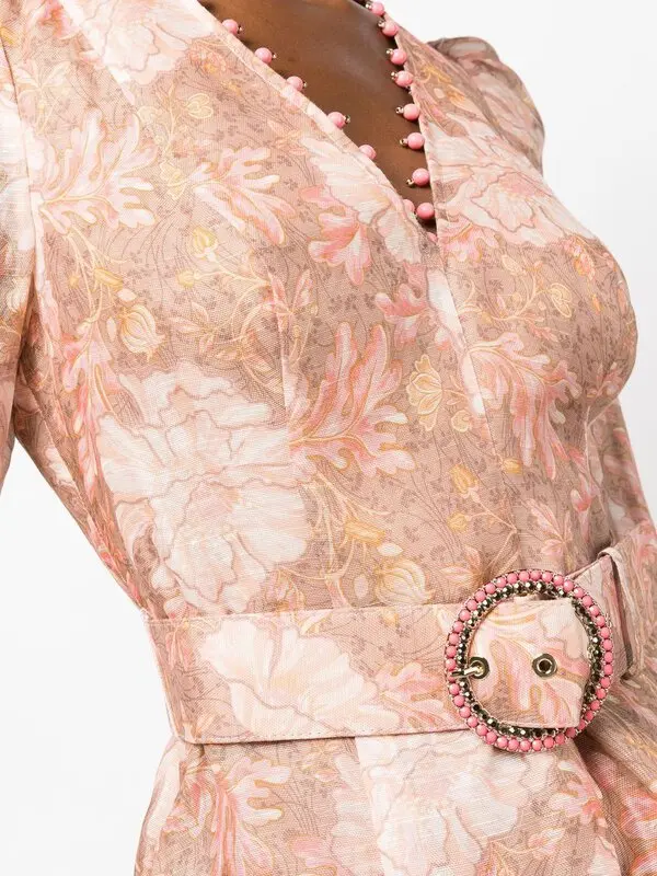 Zimmermann Kaleidoscope Midi Dress