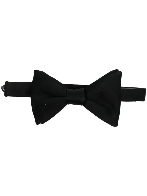 Zegna Silk Bow Tie - Black