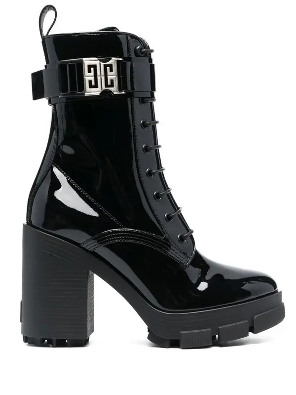 Givenchy Buckle-fastening 110mm Boots - Black