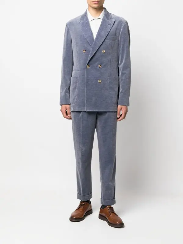 Brunello Cucinelli Corduroy Straight-leg Trousers