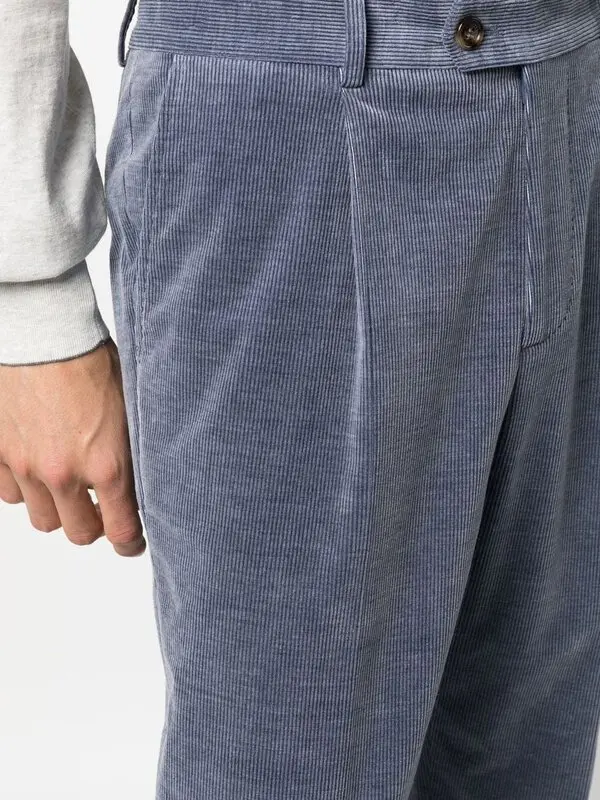 Brunello Cucinelli Corduroy Straight-leg Trousers