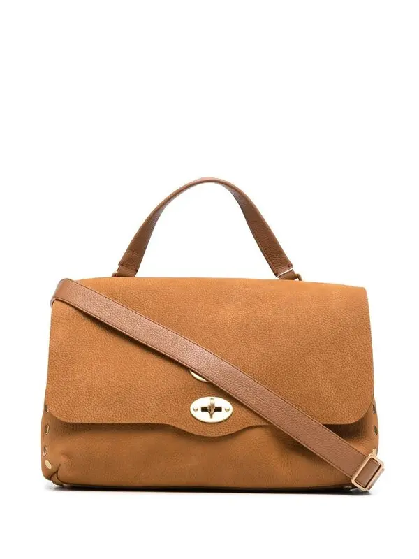 ZANELLATO Calf Leather Tote Bag - Brown