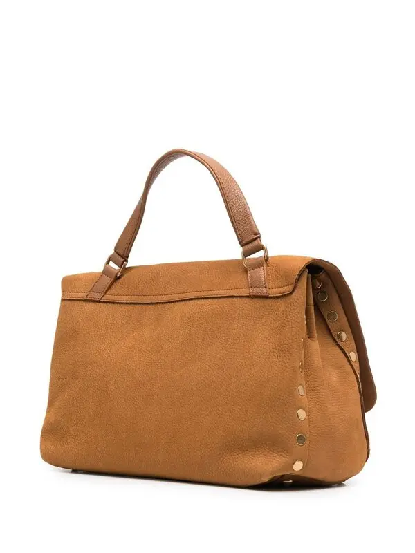 ZANELLATO Calf Leather Tote Bag - Brown