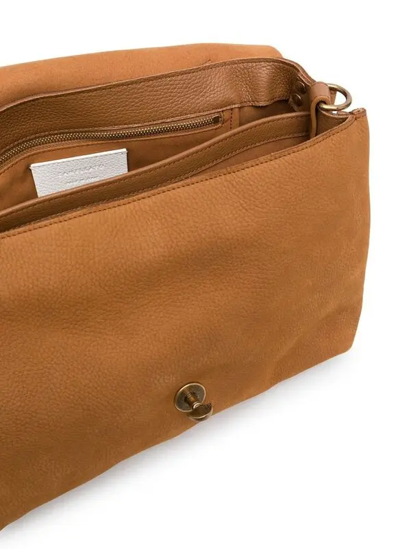ZANELLATO Calf Leather Tote Bag - Brown