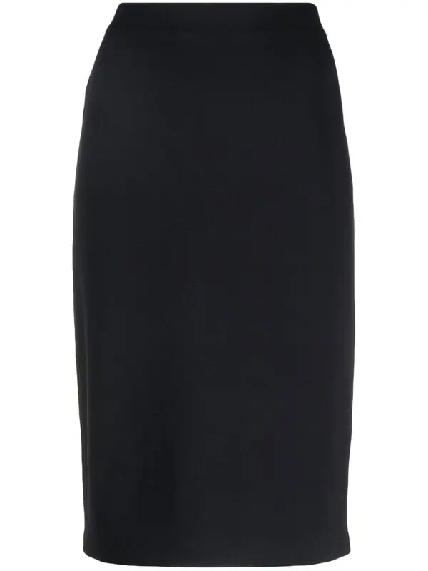 Emporio Armani Milano-stitch Pencil Skirt