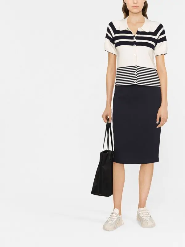 Emporio Armani Milano-stitch Pencil Skirt