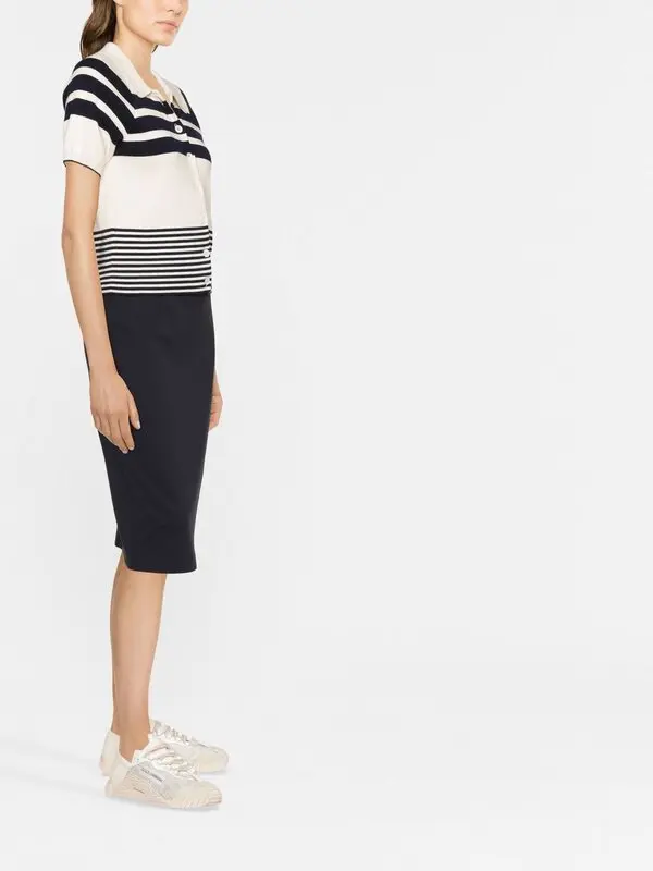 Emporio Armani Milano-stitch Pencil Skirt