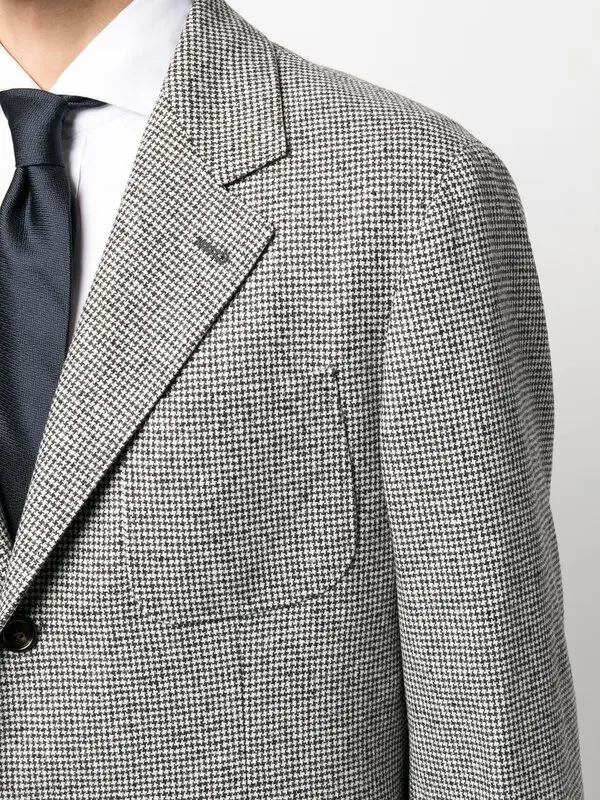 Brunello Cucinelli Hounds-tooth-print Blazer