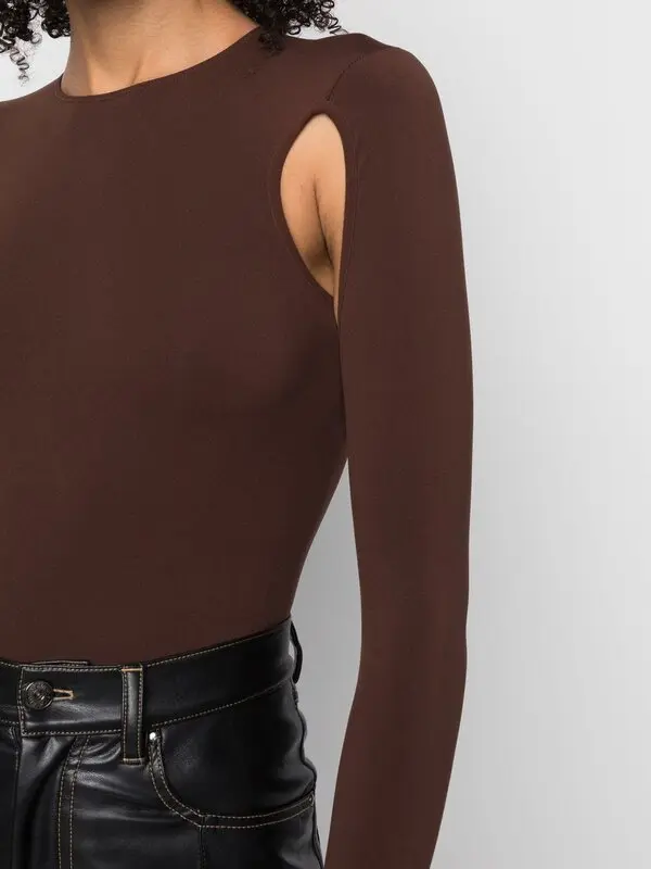 ANDREĀDAMO Cut-out Detail Shirt