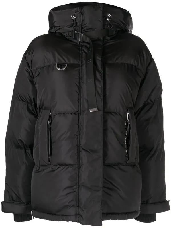 SHOREDITCH SKI CLUB Willow High-neck Puffer Coat