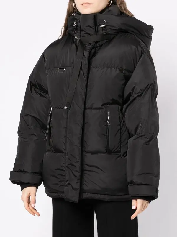 SHOREDITCH SKI CLUB Willow High-neck Puffer Coat