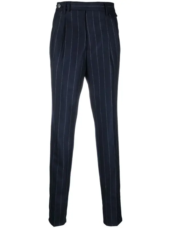 Brunello Cucinelli Pinstripe Straight-leg Trousers