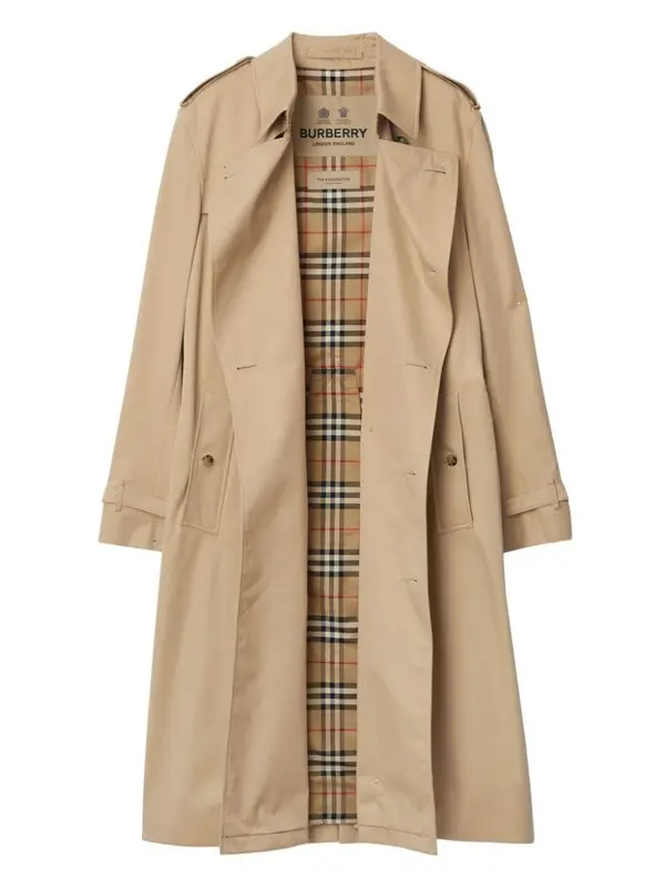 Burberry The Long Kensington Heritage Trench Coat - Neutrals