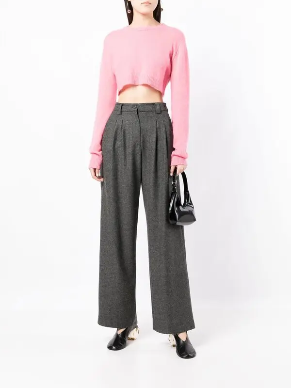 Cashmere In Love Cropped Jumper