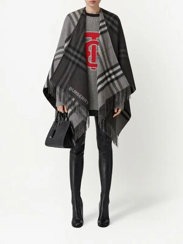 Burberry Check Cape
