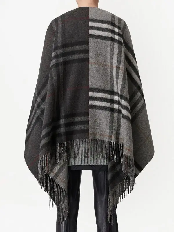 Burberry Check Cape