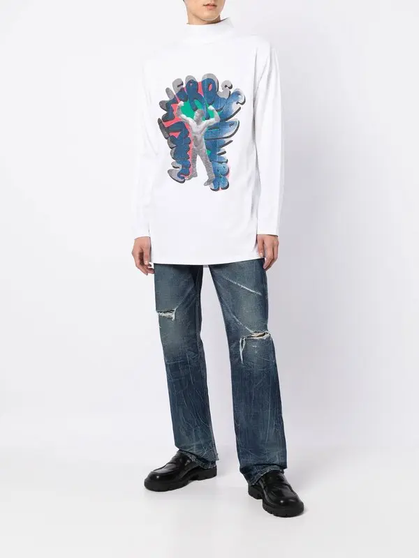 Martine Rose Long-sleeve Graphic T-shirt