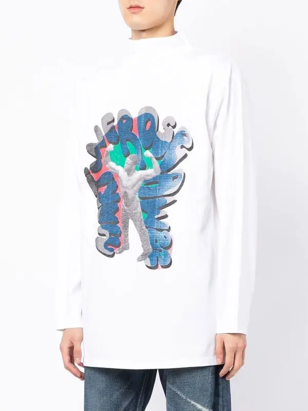 Martine Rose Long-sleeve Graphic T-shirt