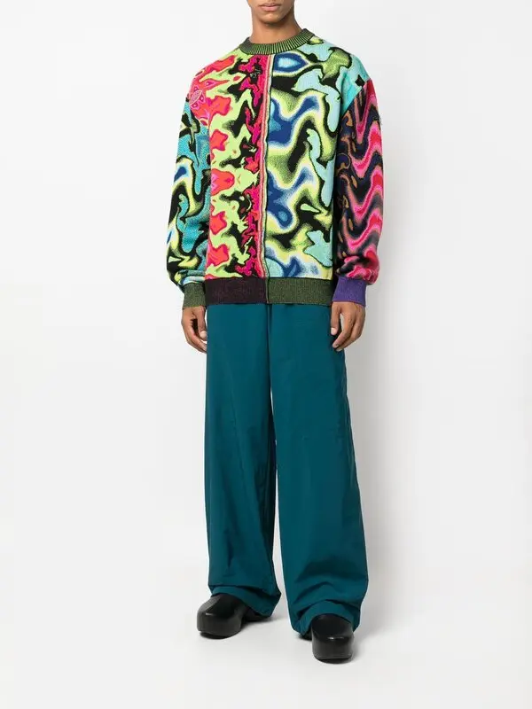 Off-White Wide-leg Trousers