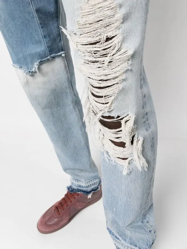 GALLERY DEPT. Ken Ripped Slim-cut Jeans