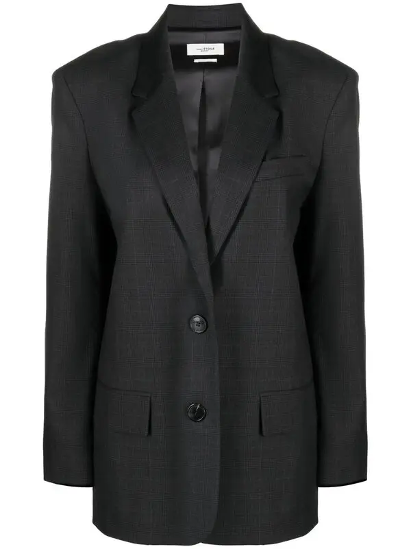 MARANT ETOILE Onilind Checked Blazer