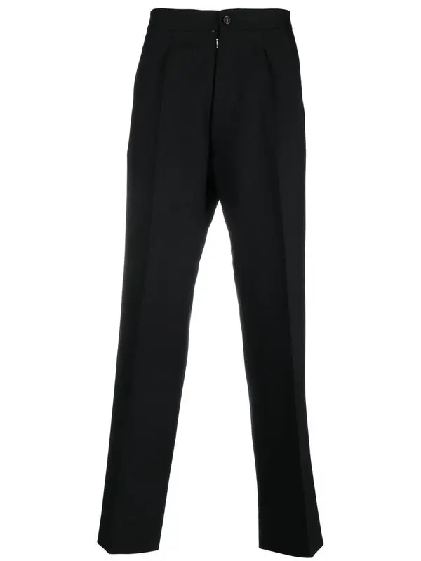 MAISON MARGIELA Herringbone Wool Trousers