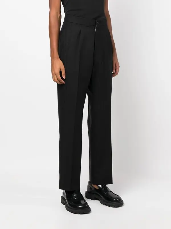 MAISON MARGIELA Herringbone Wool Trousers
