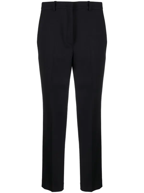 Incotex Cropped Virgin-wool Trousers