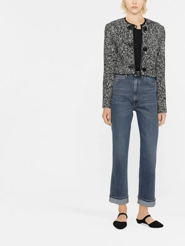 3x1 High-waist Straight-leg Jeans