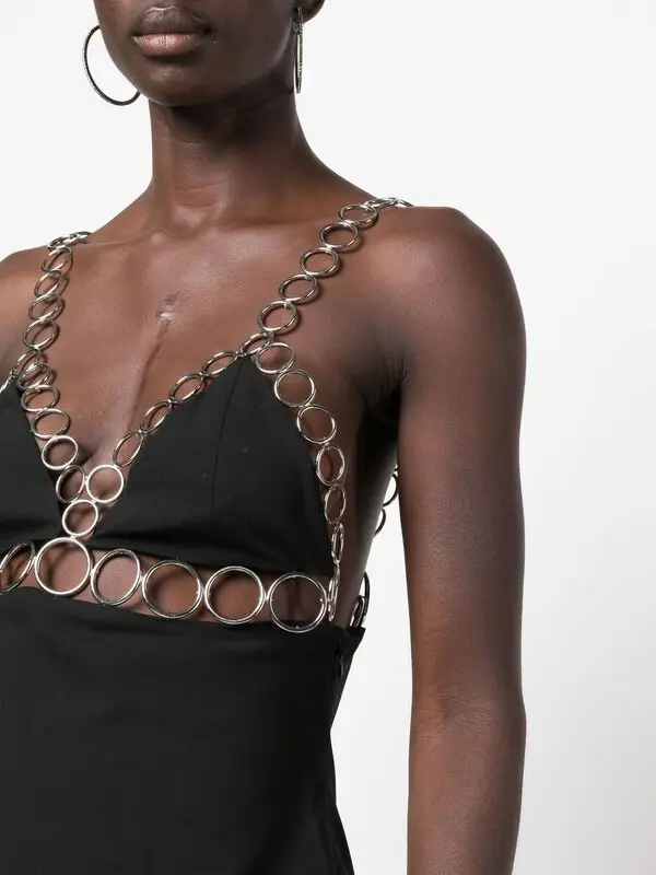 Coperni Chain-link Mini Dress