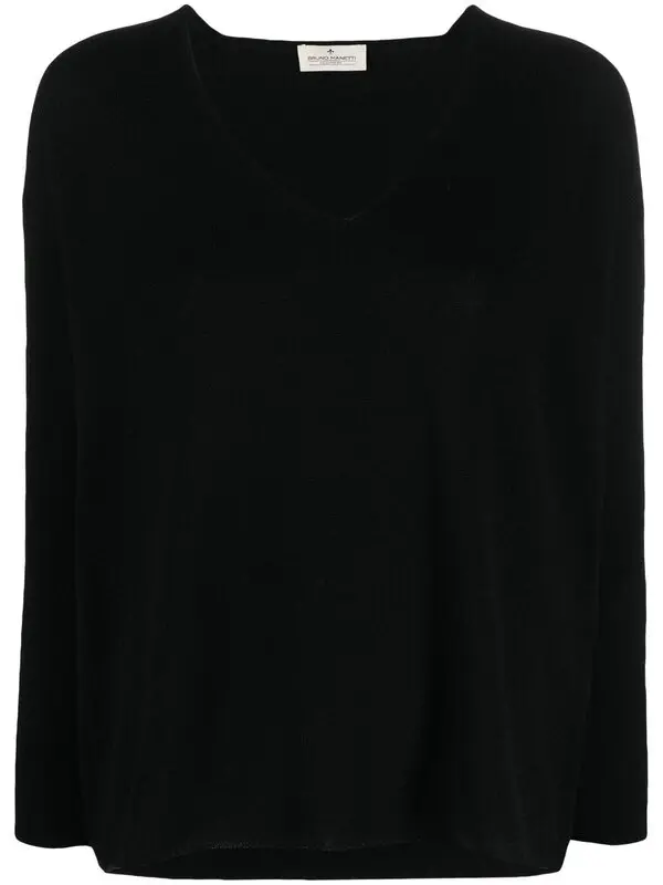 Bruno Manetti Long-sleeve Cashmere Jumper