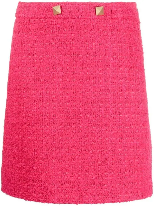 Valentino Garavani Tweed Mini Skirt