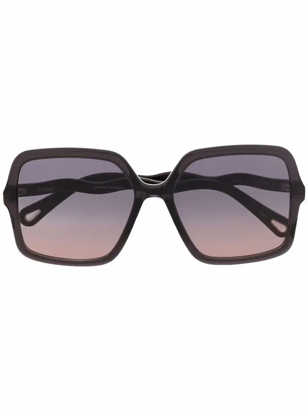 Chloé Square-frame Sunglasses - Grey