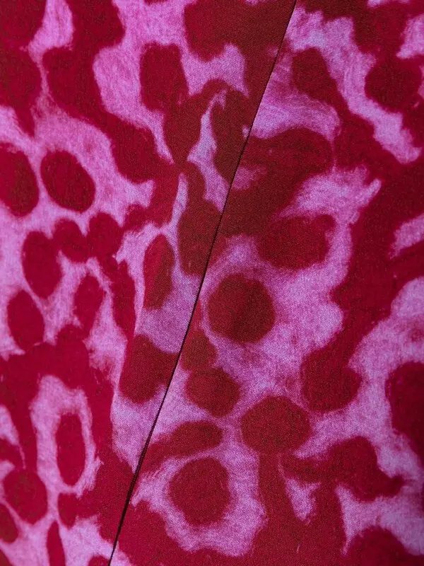 Stella McCartney Abstract-print Silk Midi Dress