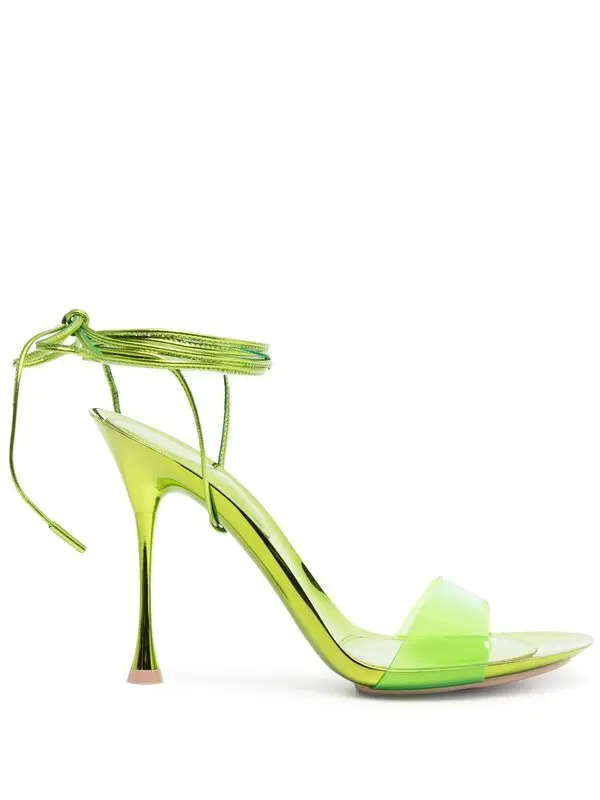GIANVITO ROSSI 95mm Leather Heeled Sandals