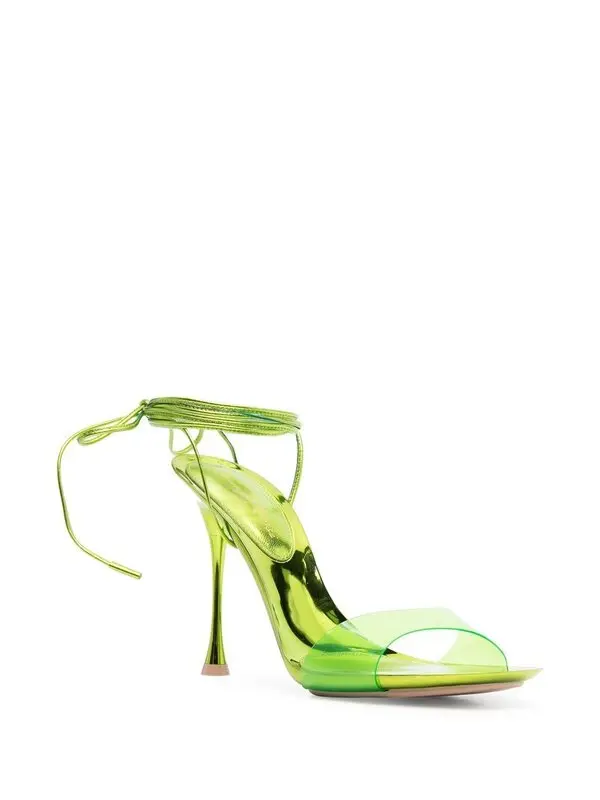 GIANVITO ROSSI 95mm Leather Heeled Sandals
