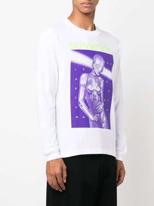 MEDICOM TOY Graphic-print Long-sleeve T-shirt