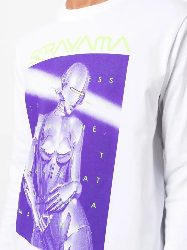 MEDICOM TOY Graphic-print Long-sleeve T-shirt