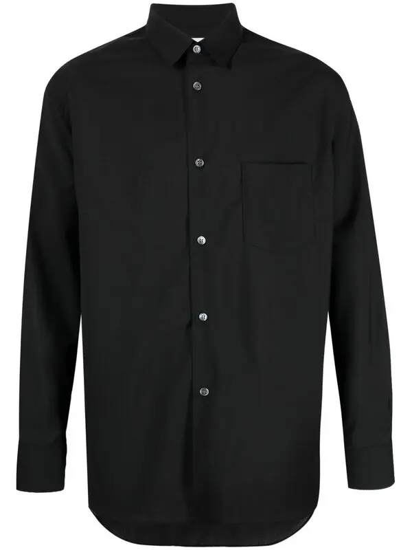 Comme Des Garçons Shape 2 Long-sleeve Shirt - Black