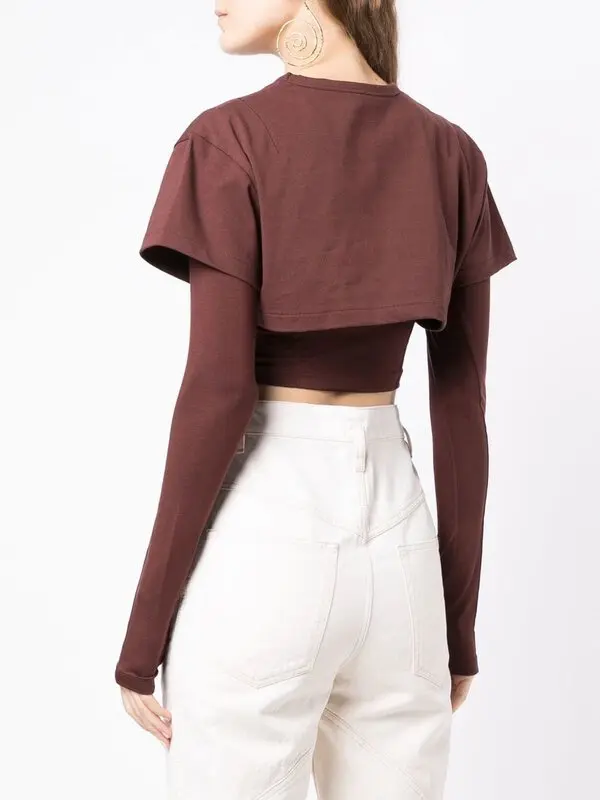 Jacquemus Le Double Layered T-shirt Top