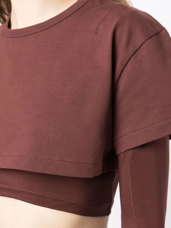 Jacquemus Le Double Layered T-shirt Top