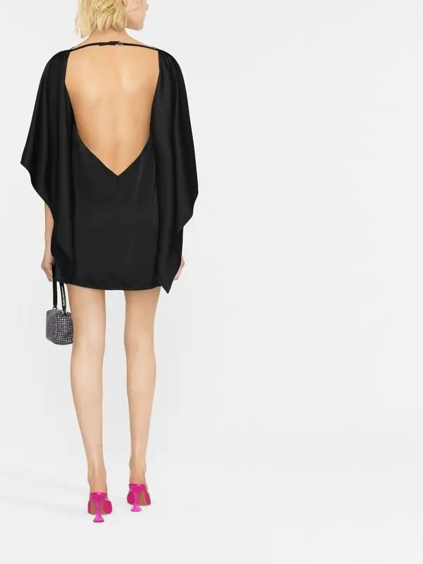 Attico Batwing-sleeve Mini Dress