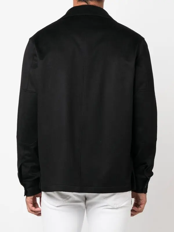 Zegna Alba Oasi Shirt Jacket - Black