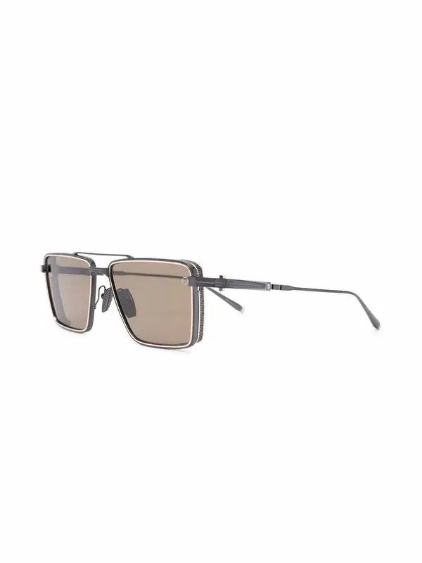 AKONI Sprint Square-frame Sunglasses