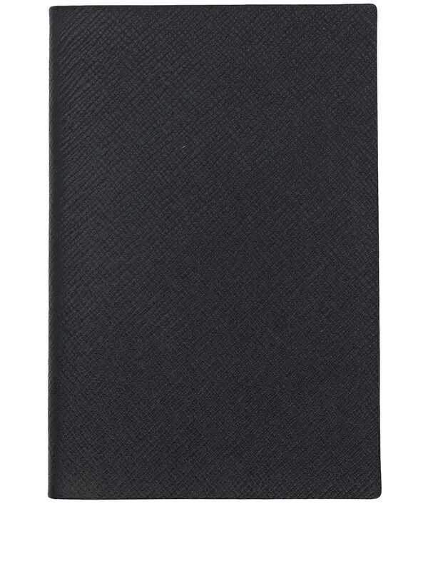 Smythson Chelsea Grained Leather Notebook