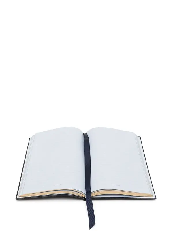 Smythson Chelsea Grained Leather Notebook